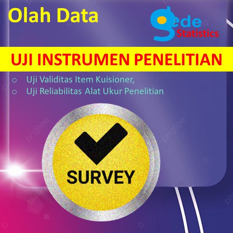 Jual Jasa Analisis Data – Uji Instrumen Penelitian Uji Validitas Item ...