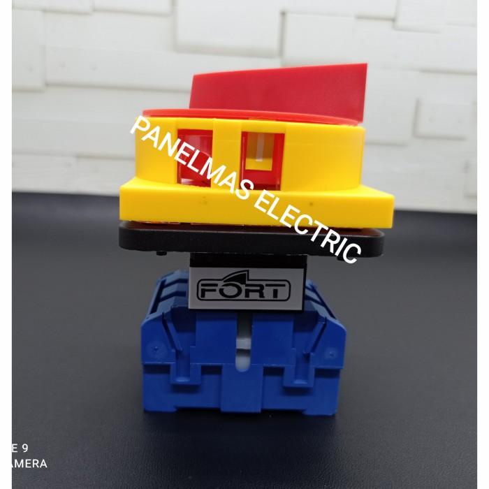 Jual CAM SWITCH GS04-32 3P 32A ON OFF MERK FORT SAKLAR PUTAR CHANGE ...