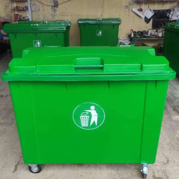 Jual Tempat Sampah Besar/Bak Sampah Besar 660 Liter | Shopee Indonesia