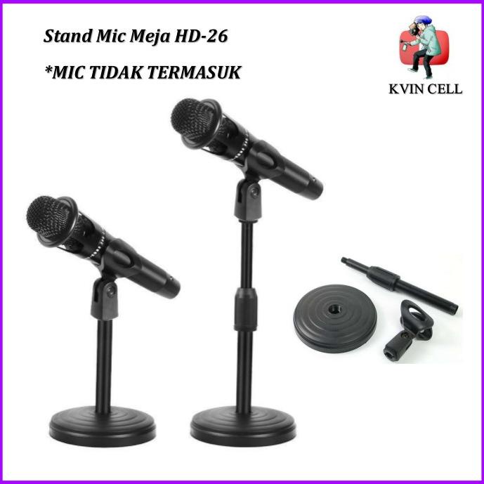 Jual STAND MIC MICROPHONE MEJA PENDEK PANJANG CONDENSER BERDIRI HOLDER ...