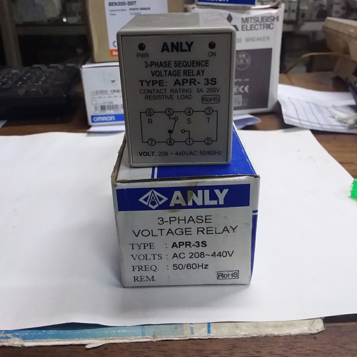 Jual Anly APR-3S APR 3S voltage relay | Shopee Indonesia