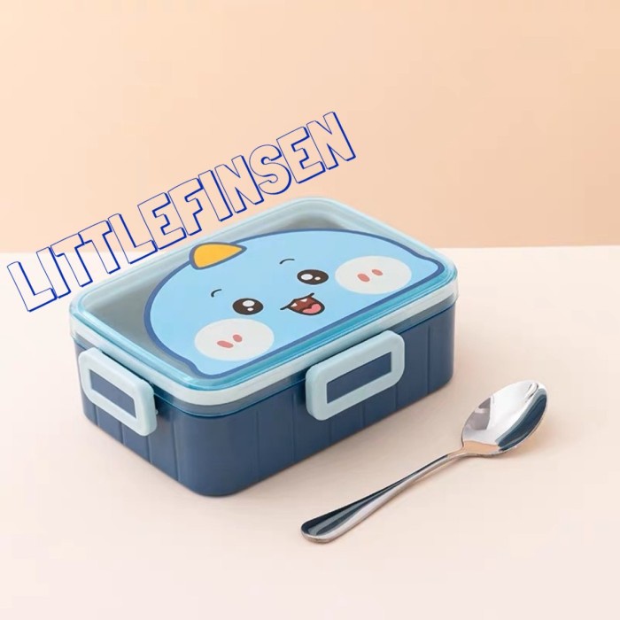 Jual Lunch Box Stainless Anak/Kotak Makan Anak Dino Unicorn Duck/Lunch ...