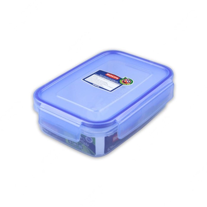 Jual Biokips Tempat Makan Persegi Panjang Dengan Pembatas 670 Ml ...