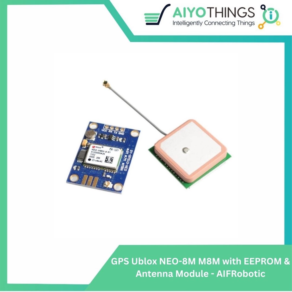 Jual GPS Ublox NEO-8M M8M with EEPROM & Antenna Modul | Shopee Indonesia