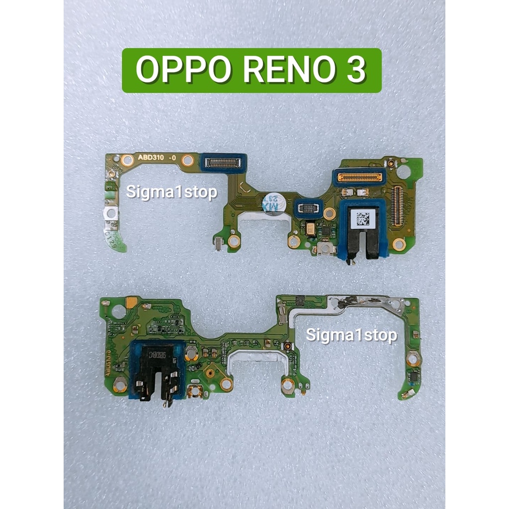 Jual OPPO RENO 3 5g ORIGINAL MIC PAPAN PCB HEADSET AUDIO JACK BOARD ...