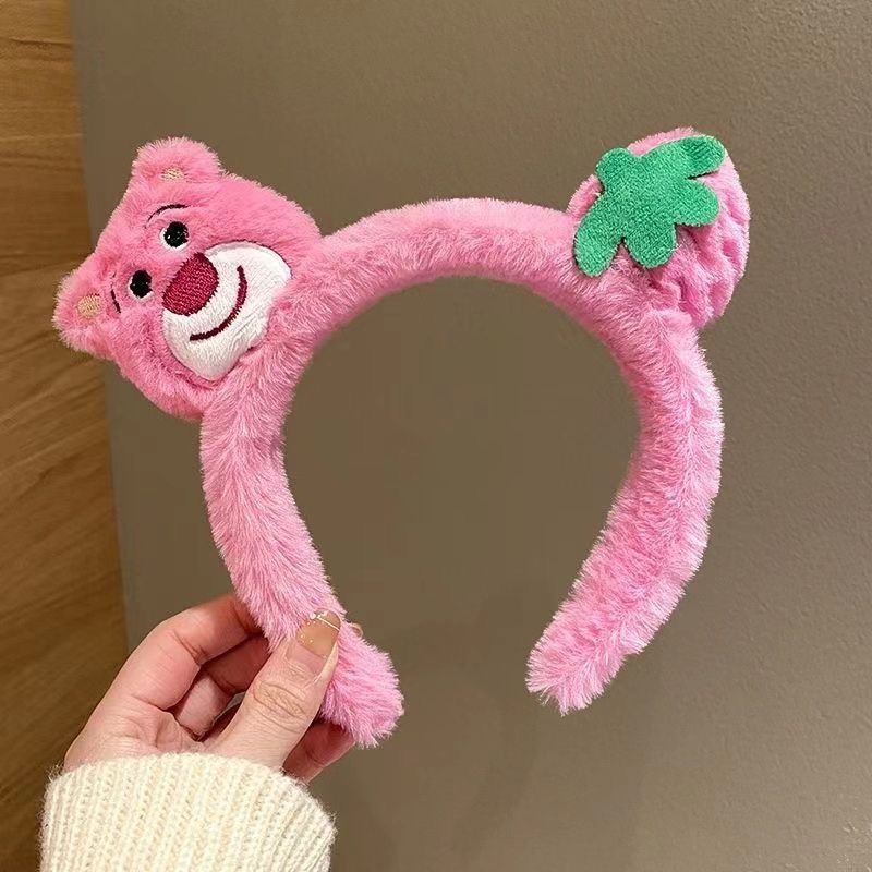 Jual GBI Bando Beruang Pink Strawberry Imut Style Wanita Anak Dan ...
