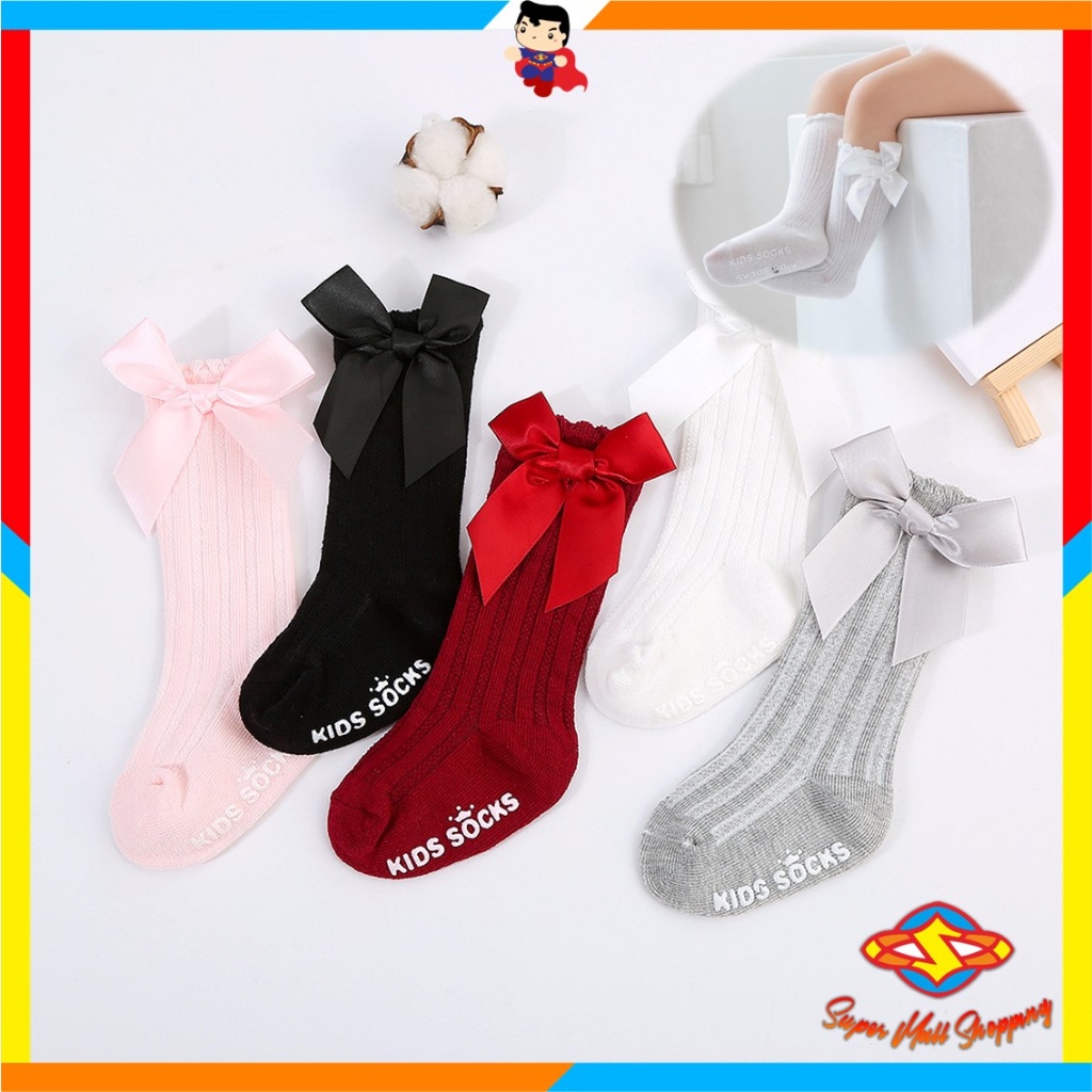 Jual SMS Kaos Kaki Anak Panjang 6821 Kaos Kaki Bayi Model Pita Kaus ...