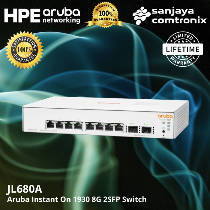 Jual HPE JL680A Aruba Instant On 1930 8G 2SFP Switch | Shopee Indonesia