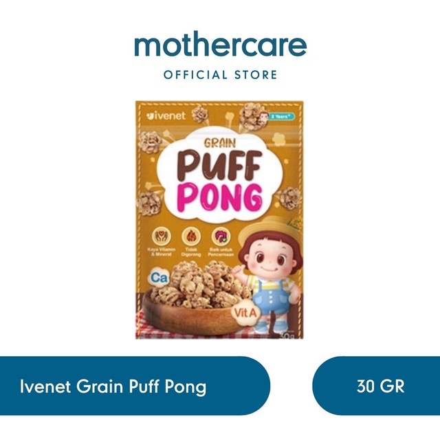 Jual Ivenet Grain Puff Pong - Snack Makanan Anak Balita (Mothercare ...