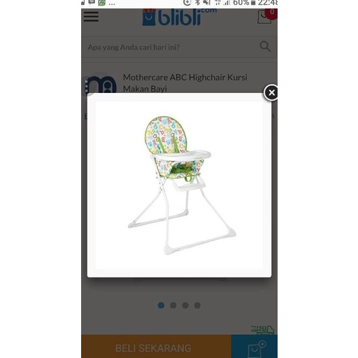 Jual Mothercare ABC Highchair Kursi Makan Bayi | Shopee Indonesia