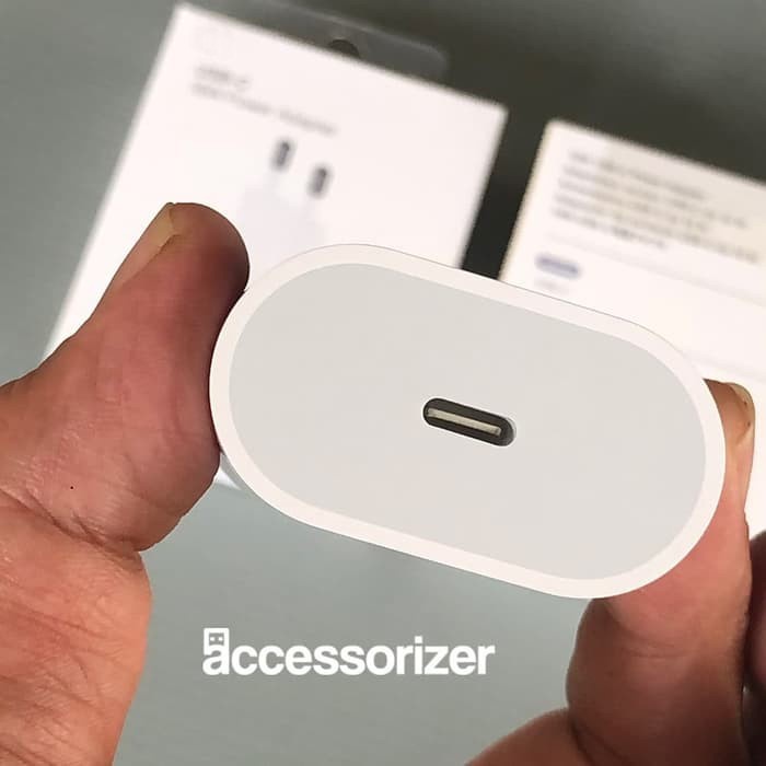 Jual Paket Charger Fast Charging Iphone 18W Usb-C Kabel Data Adaptor ...