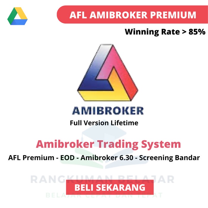 Jual Premium Amibroker Trading System Afl, Eod, Screening - Signal ...
