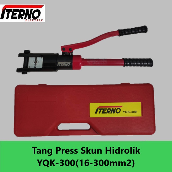 Jual Tang Press Skun Hidrolik Yqk-300(16-300Mm2) Iterno | Shopee Indonesia