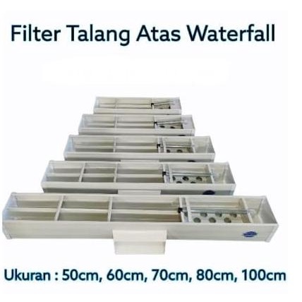 Jual Filter Talang Waterfall / Talang Filter 40-100 Cm / Top Filter ...