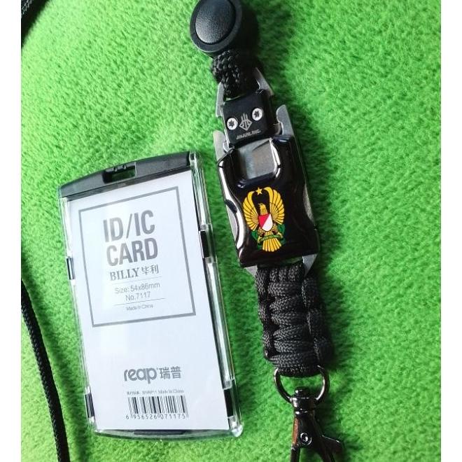 Jual Lanyard Tactical Id Card Logo Tni Ad Eka Paksi | Shopee Indonesia