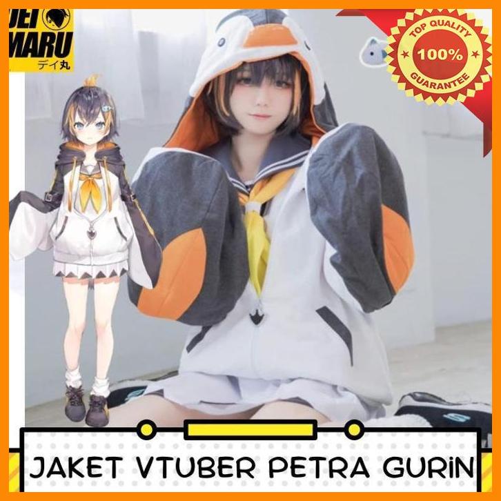 Jual (DEIM) JAKET COSPLAY PETRA GURIN PENGUIN JAKET VTUBER NIJISANJI EN | Shopee Indonesia