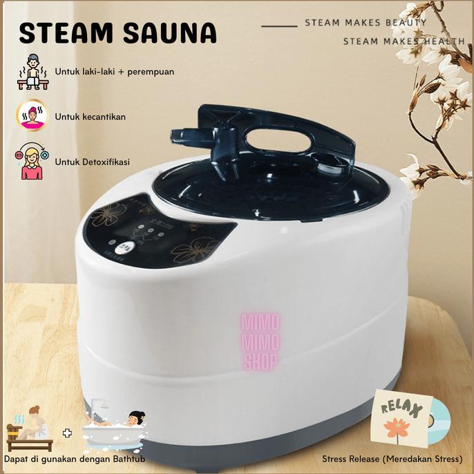 Jual PORTABLE STEAM SAUNA HOME BATH SPA SAUNA | ALAT SAUNA RUMAH ...
