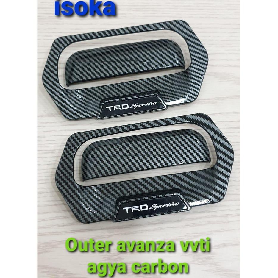 Jual Paket Outer Handle Mobil Avanza Xenia Vvti Carbon Trd Sportivo ...