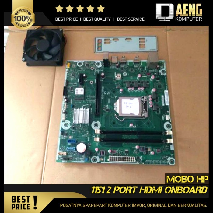 Jual Motherboard Mainboard Mobo PC Merk HP Socket 1151 2 Port HDMI ...
