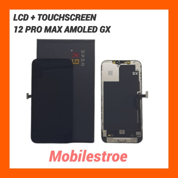 Jual LCD + TOUCHSCREEN IPHONE 12 PRO MAX AMOLED (MERK GX) | Shopee ...