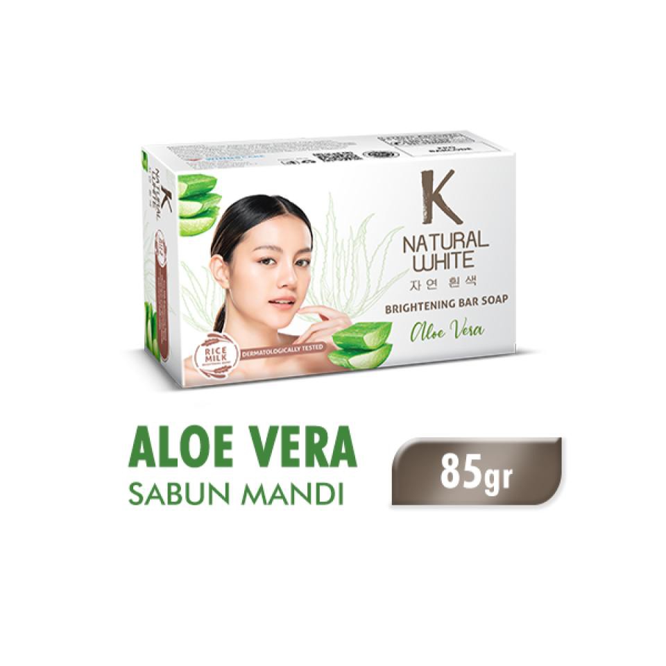 Jual PK4 K NATURAL WHITE SABUN MANDI ALOE VERA 85GR X 3 XT3 | Shopee ...