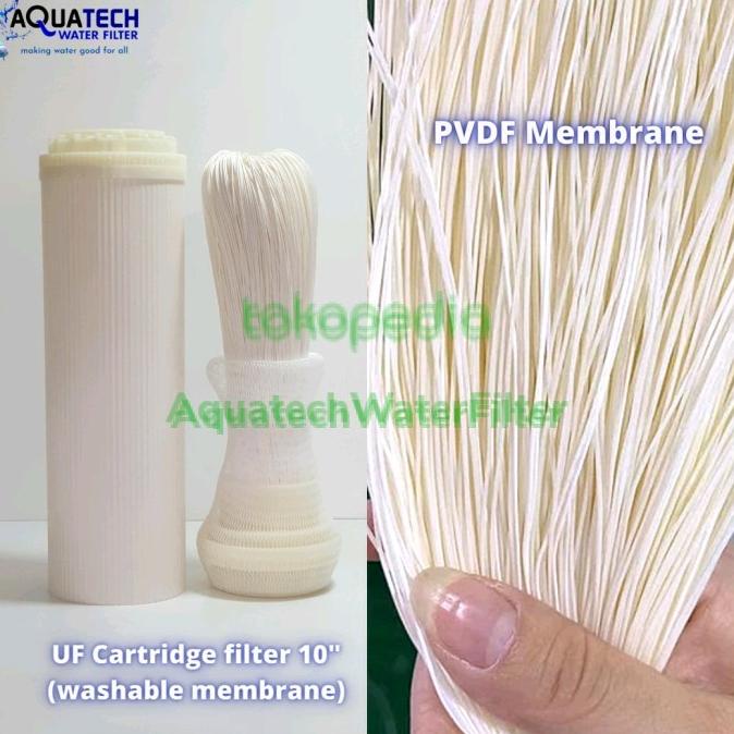 Jual Filter Ultrafiltrasi 10 inch PVDF membrane filter (Washable ...