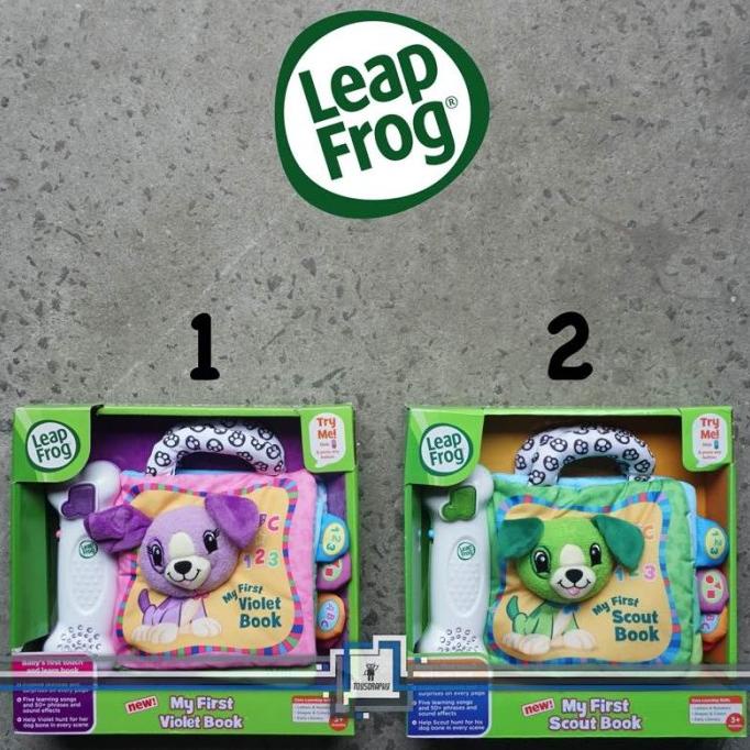 Jual Leap Frog My First Scout Book Buku Interaktif Leapfrog Violet ...