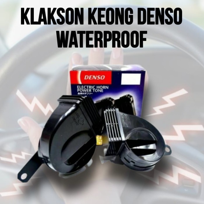 Jual Klakson Denso Keong ORIGINAL 12V Volt 2 Soket Motor Mobil ...