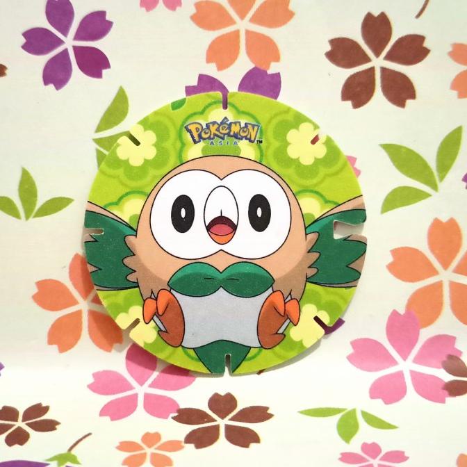 Jual rowlet chiki balls pokemon coin tazos | Shopee Indonesia