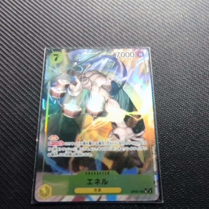 Jual ENEL SR PARALLEL OP05-100 ONE PIECE TCG JP | Shopee Indonesia