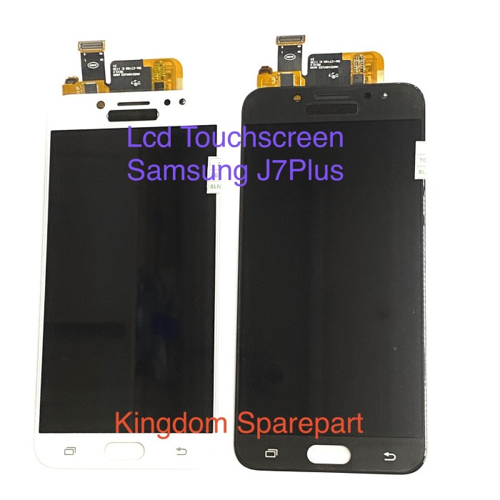Jual Lcd Touchscreen Samsung J7Plus C710F C7100 Kontras Fullset ...