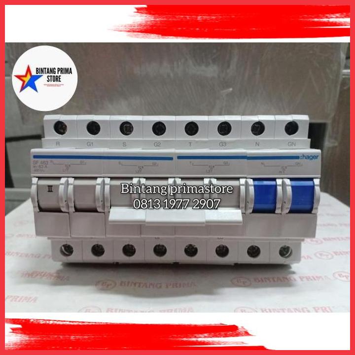 Jual (BPS) CHANGE OVER SWITCH SF463 4P 63A COS OHM SAKLAR PLN GENSET ...