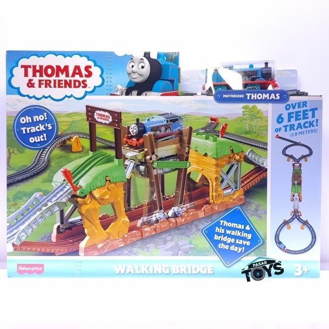 Jual Fisher-Price Thomas & Friends Walking Bridge Train Playset ...