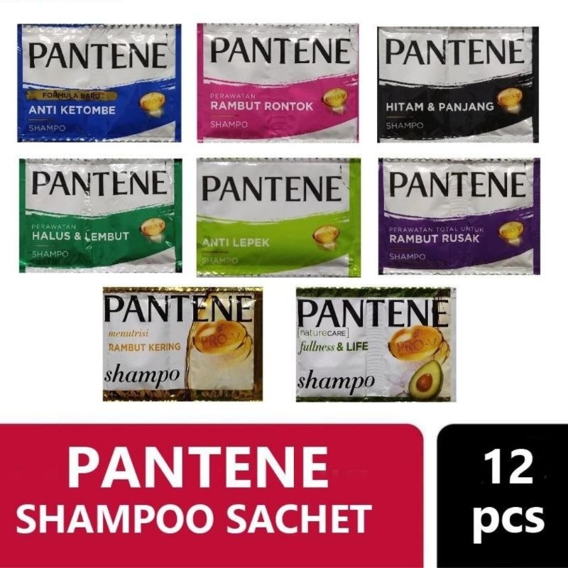 Jual Pantene Shampo Renceng (12 Sachet) | Shopee Indonesia