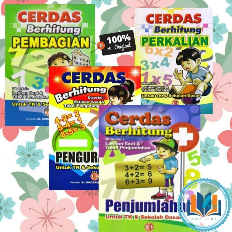 Jual Buku paud cerdas berhitung anak paud buku anak TK belajar ...