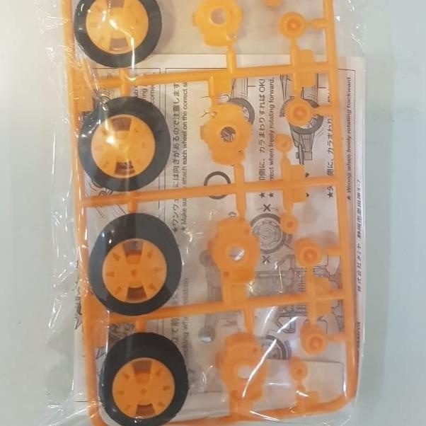 Jual tamiya one way wheel set for super x chassis (orange) | Shopee ...