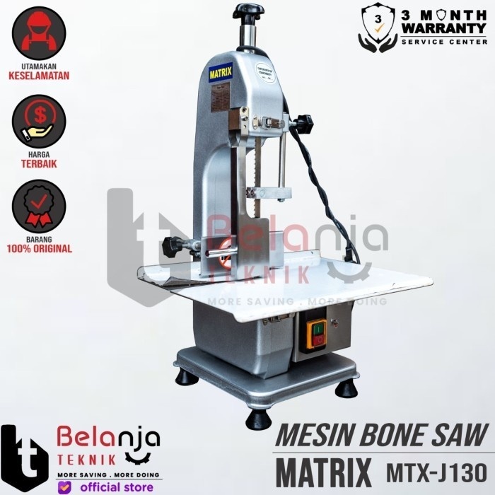 Jual Matrix Mesin Bone Saw Pemotong Daging Tulang Beku MTX J130 Bonesaw ...
