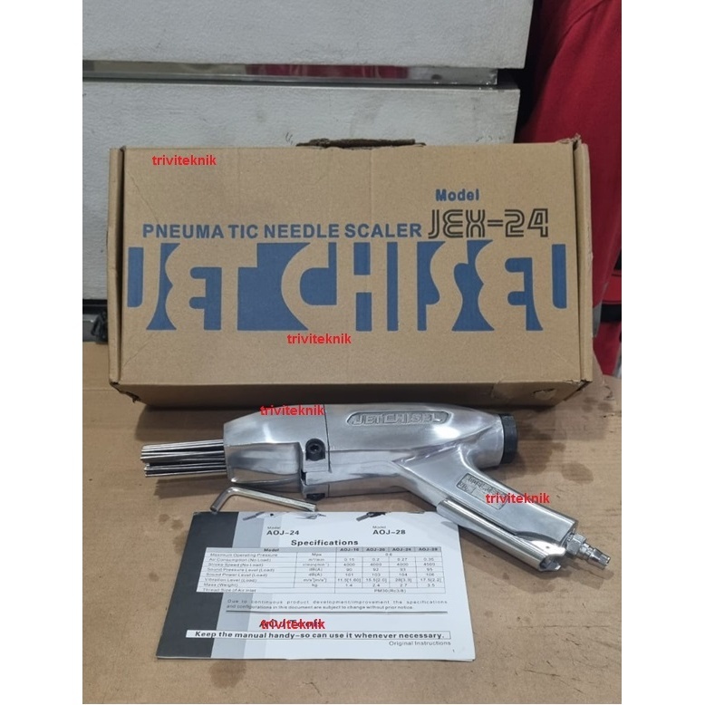 Jual air jet pneumatic needle Scaler JEX-24 IMPA 590463 chisel universal ao | Shopee Indonesia