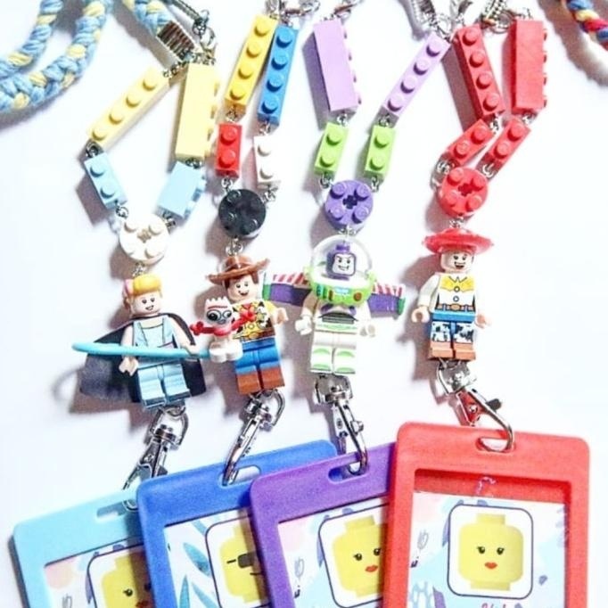 Jual Lanyard Lego Toy Story - Buzz Woody Lotso - Nametag Id Card ...