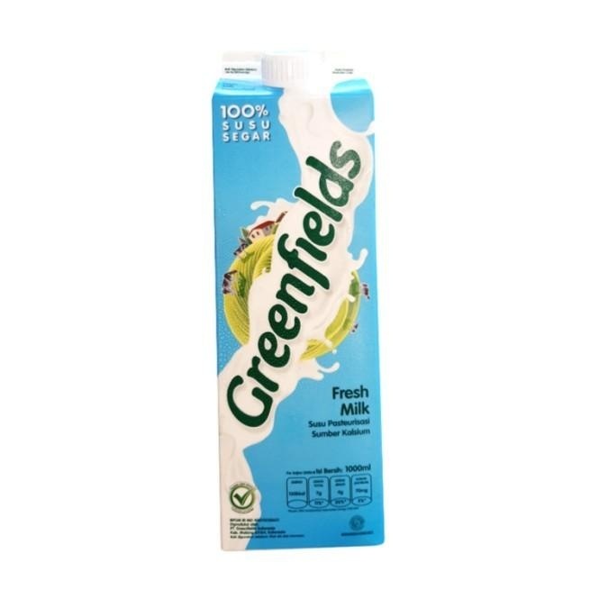 Jual Greenfields Fresh Milk 1 Liter Best Seller | Shopee Indonesia