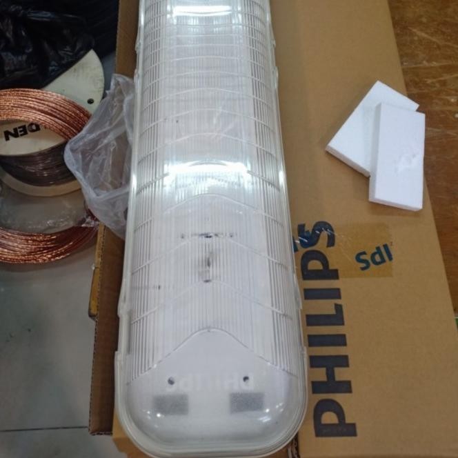 Jual Kap Waterproof 2X18 Watt Led 2X8W Tcw 060 Kap Lampu Tcw060 Philips | Shopee Indonesia