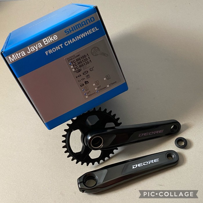 Jual [Original] Crank Set Shimano Deore M6100 Single 32T Hollowtech Ii Limited | Shopee Indonesia