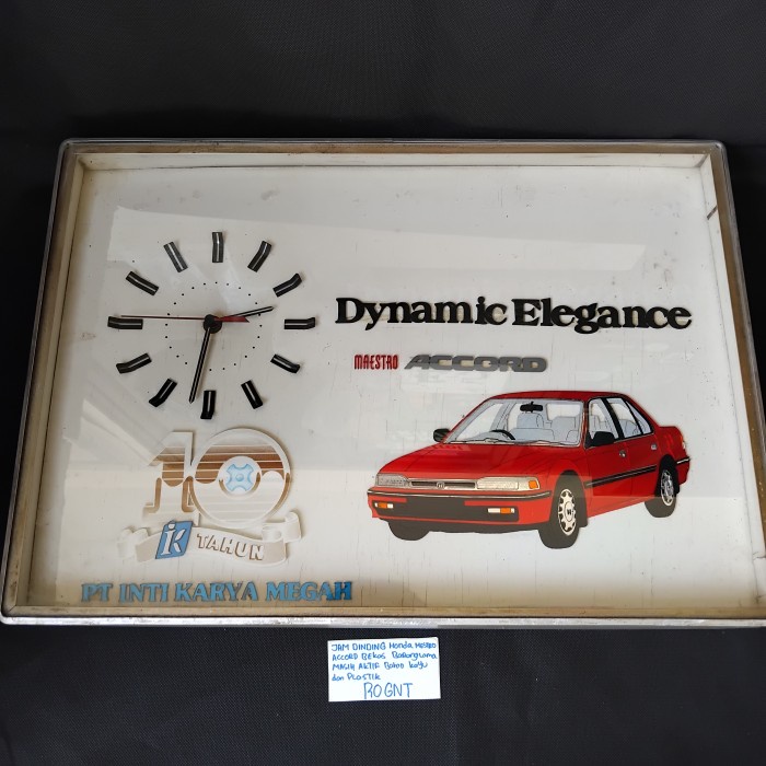 Jual [Baru] Jam Dinding Honda Maestro Accord Bekas Barang Lama Masih ...