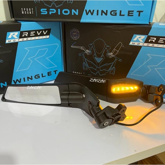 Jual [New] Promo Spion Winglet Full Cnc Kualitas Original Revv Best ...