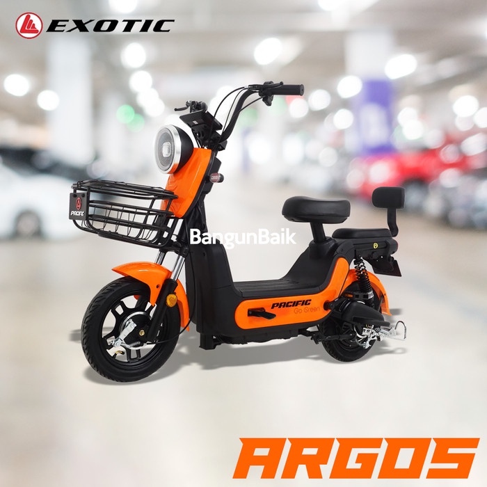 Jual [Ori] Pacific Exotic Argos Sepeda Listrik Electric Bike 500W ...