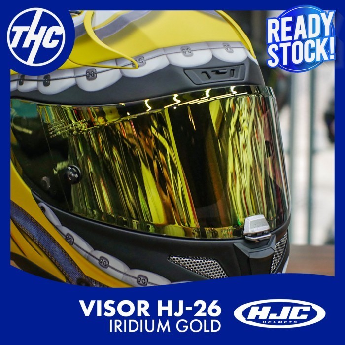 Jual [Ori] Visor Hjc Rpha 11 Rpha 70St Hj-26 Iridium Gold Kaca Helm ...