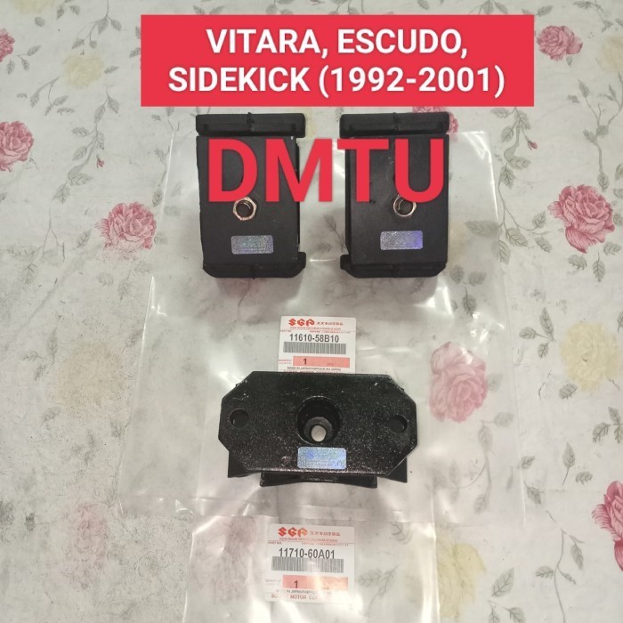 Jual Baru Engine Mounting Set (3Pc) Vitara Escudo Sidekick (1992-1999 ...