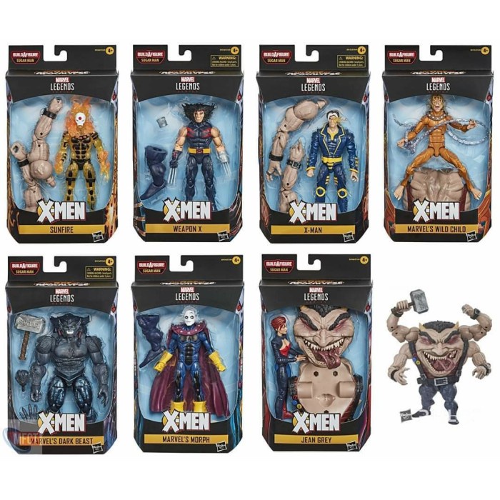 Jual [Ori] Marvel Legends Baf Sugar Man X-Men Aoa Sugarman Age ...