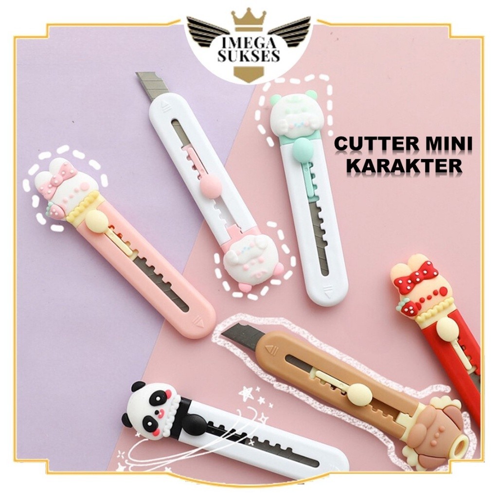 Jual PHG - Cutter Lucu Serbaguna t Cutter Mini Portable Bentuk Oval ...