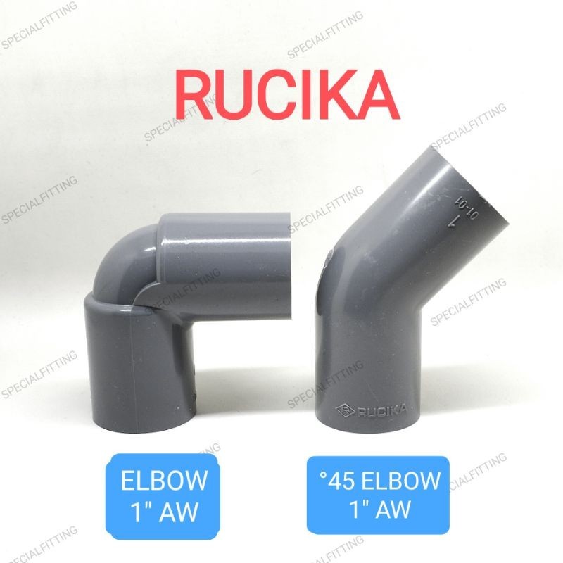 Jual RUCIKA 1" AW ELBOW / KNEE 1" AW 45° ELBOW / 45°KNEE 1" AW | Shopee Indonesia